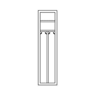 Companion Compartment ABC Metal Cubbies | Republic