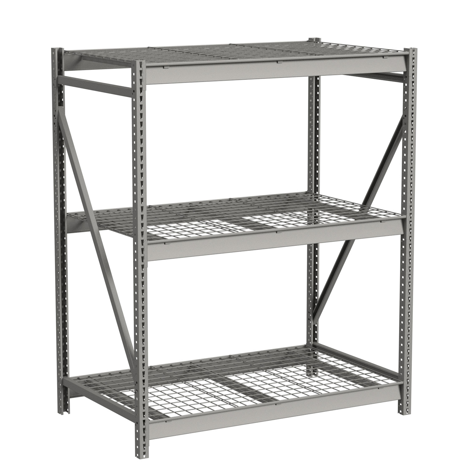 Bulk Storage Rack With Flat Wire Decking | Republic