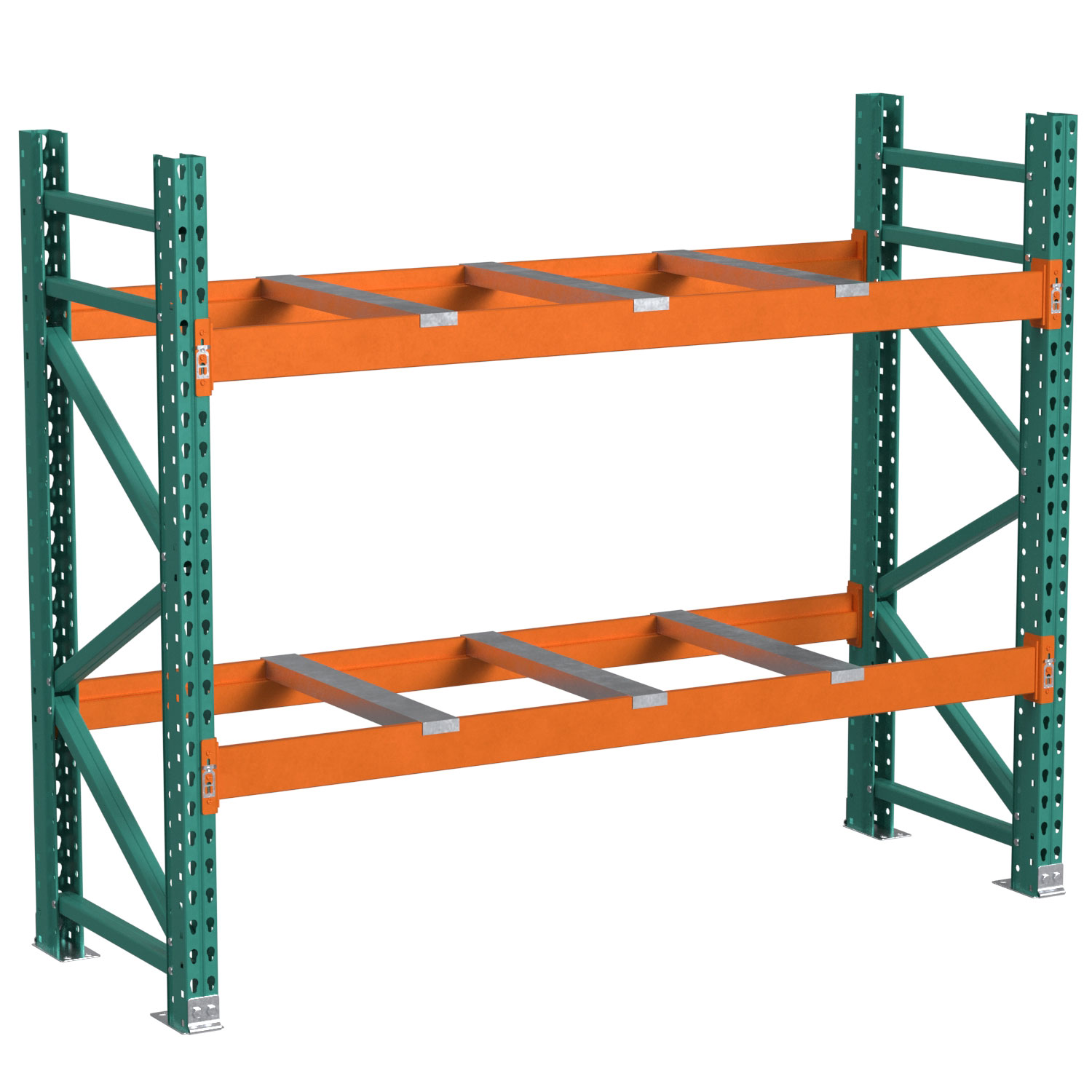 Pallet Racking With Front-To-Back Supports Starter | Republic